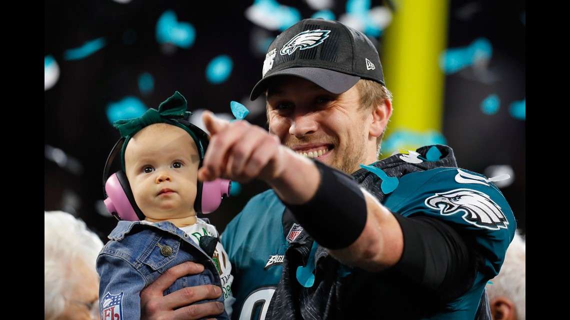 Nick Foles may be MVP, but his daughter stole the show after the Super ...