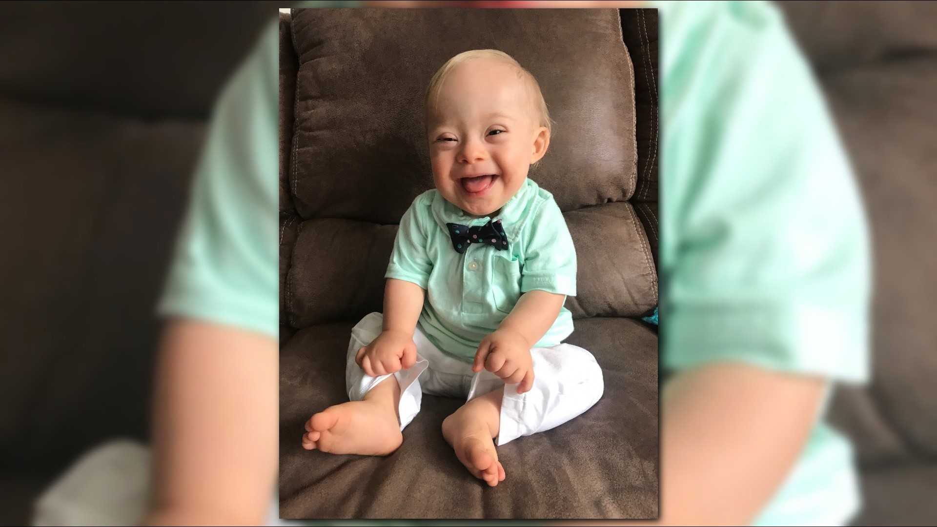 First-ever Gerber baby poses with current Gerber baby, Lucas Warren ...