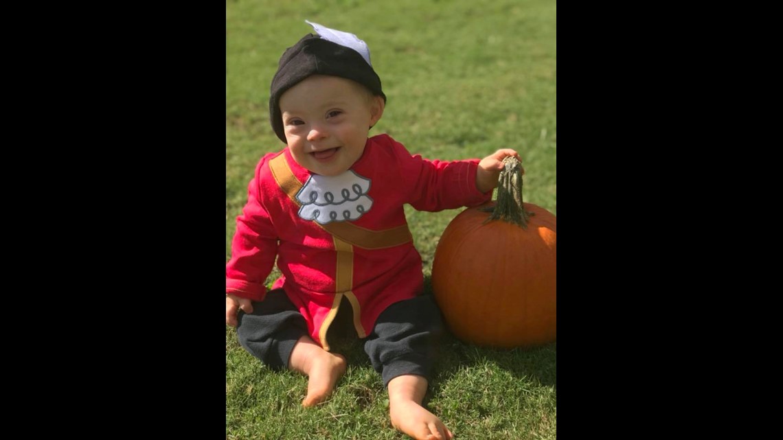 First-ever Gerber baby poses with current Gerber baby, Lucas Warren ...
