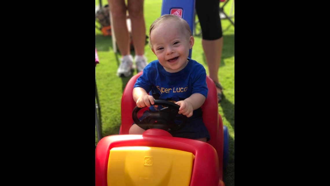 First-ever Gerber baby poses with current Gerber baby, Lucas Warren ...