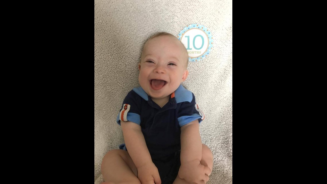First-ever Gerber baby poses with current Gerber baby, Lucas Warren ...