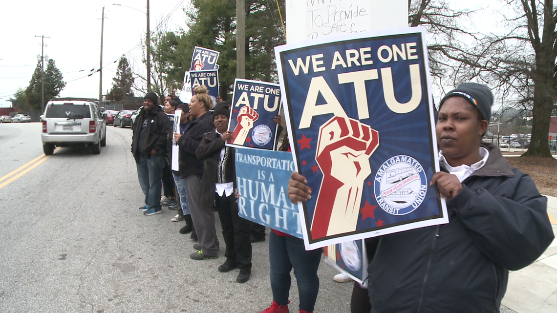 MARTA Mobility workers hold Wednesday work stoppage over bus safety ...