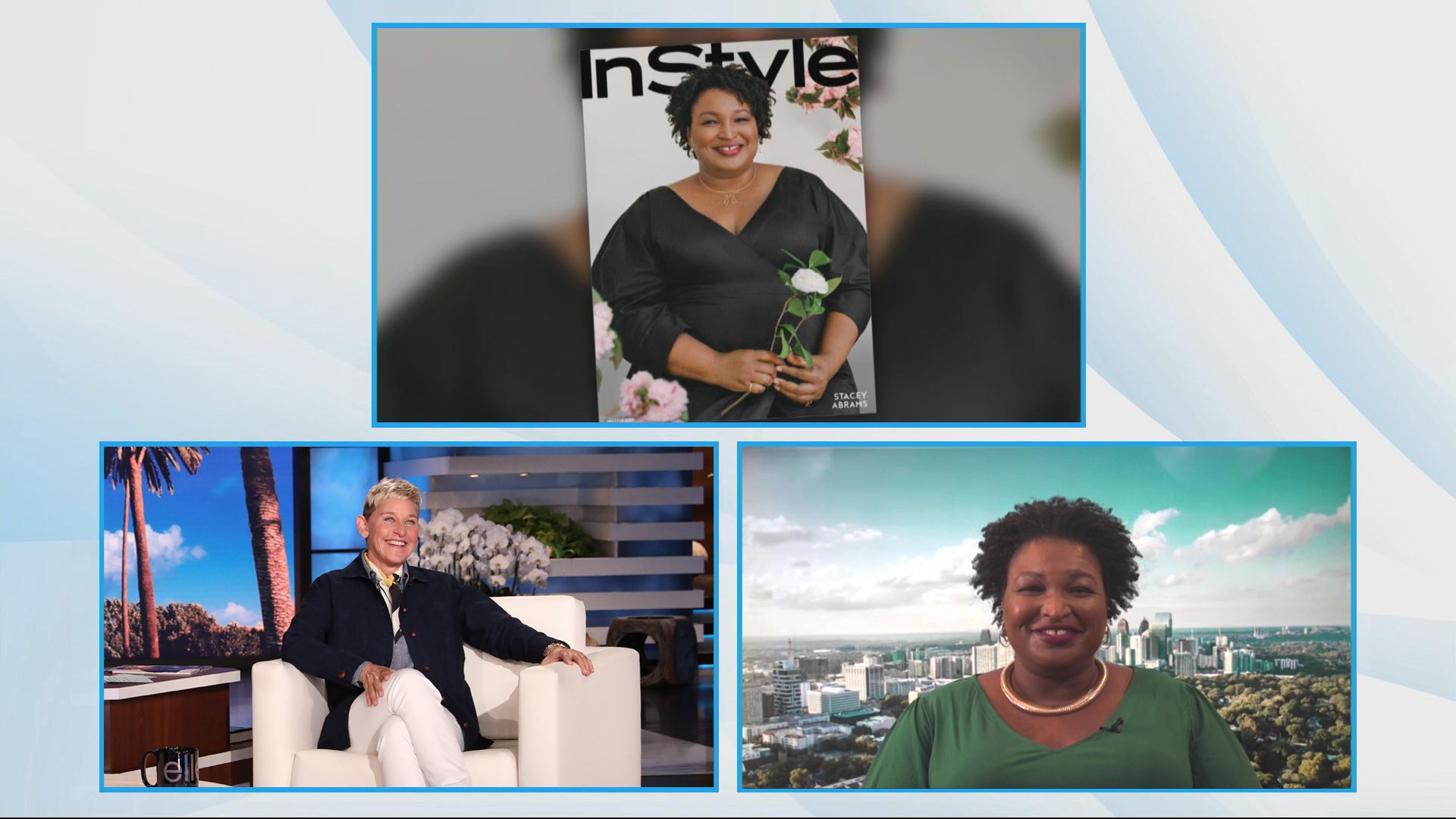 Stacey Abrams appears on 'Ellen' | 11alive.com