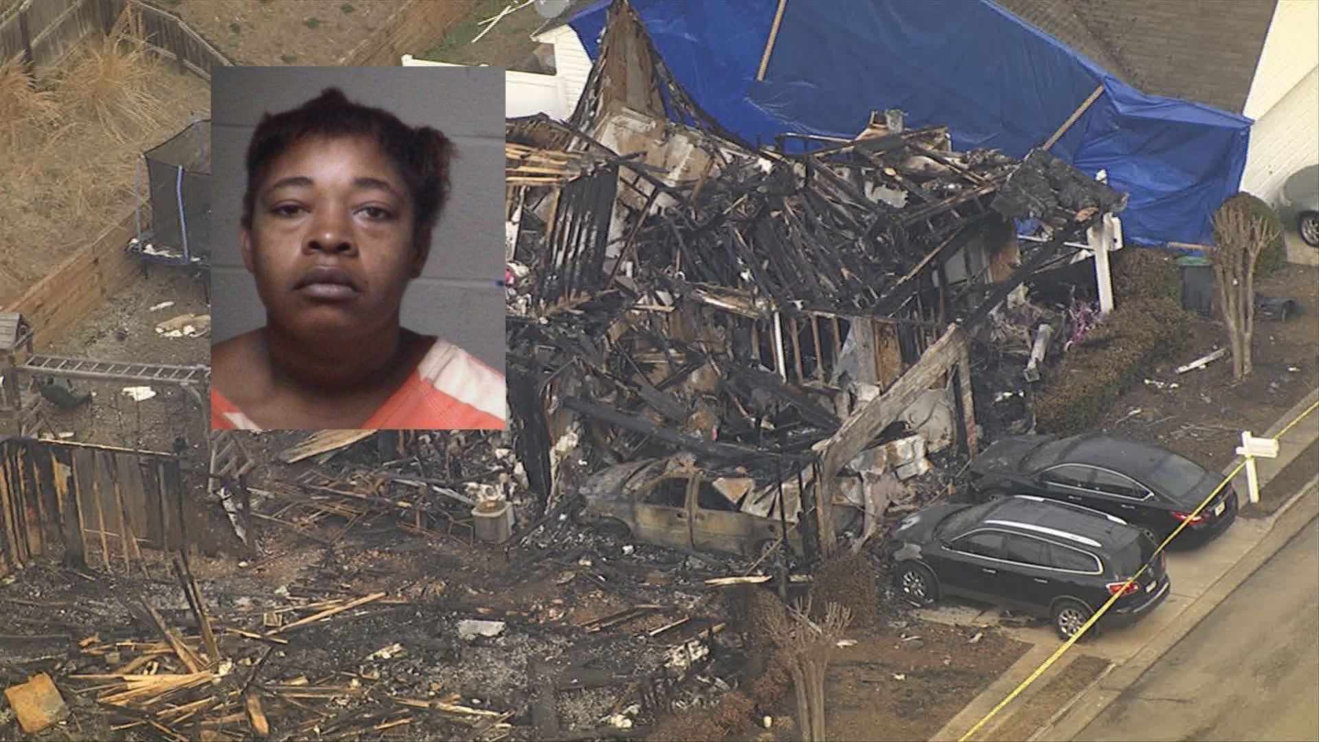 Investigators: Woman set fire to home she lost in divorce | 11alive.com