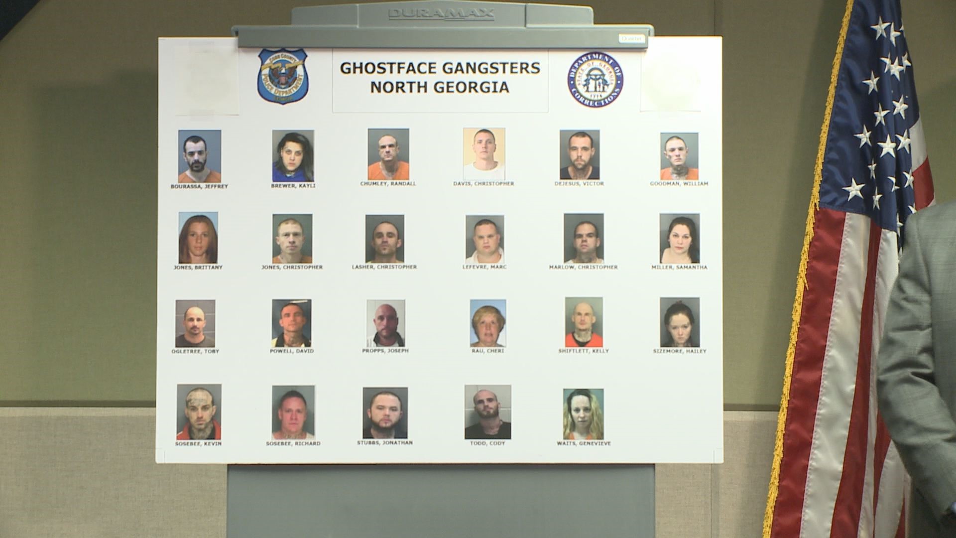 NAMES AND MUGSHOTS: 23 alleged Ghostface Gangster members charged ...