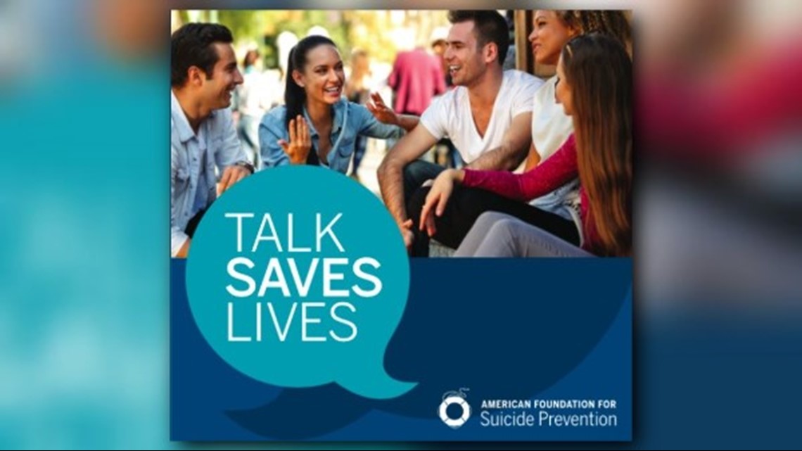 "Talk Saves Lives" is designed to open up dialogue about suicide ...