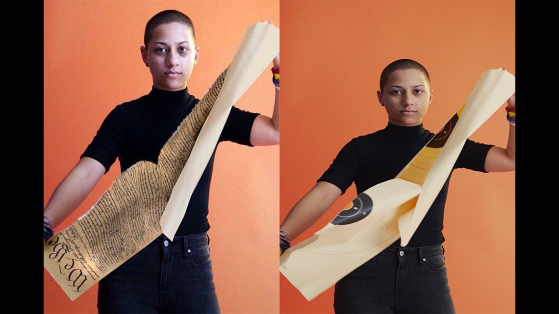 FYI: That photo, GIF of Emma González tearing up the Constitution is ...