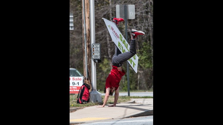 Sign spinning competition | 11alive.com