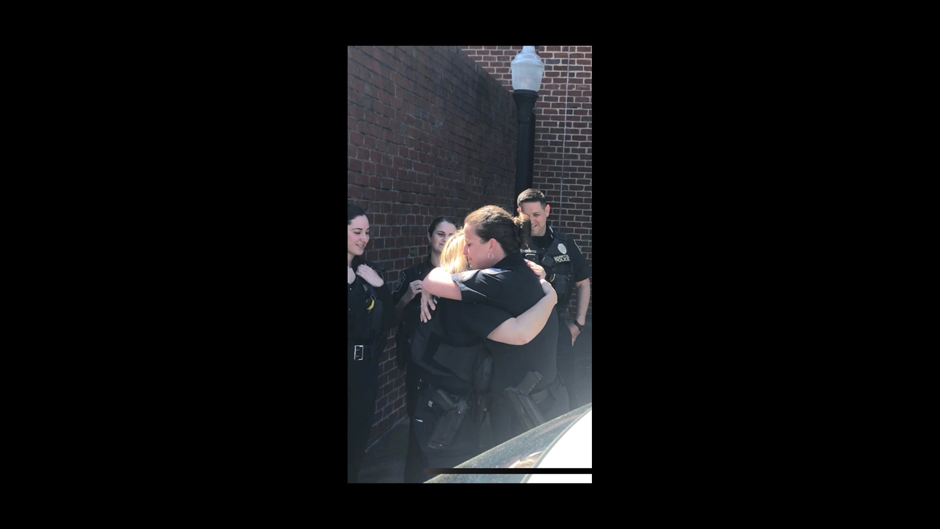 Longtime Marietta officer gets touching tribute over police radio - her ...