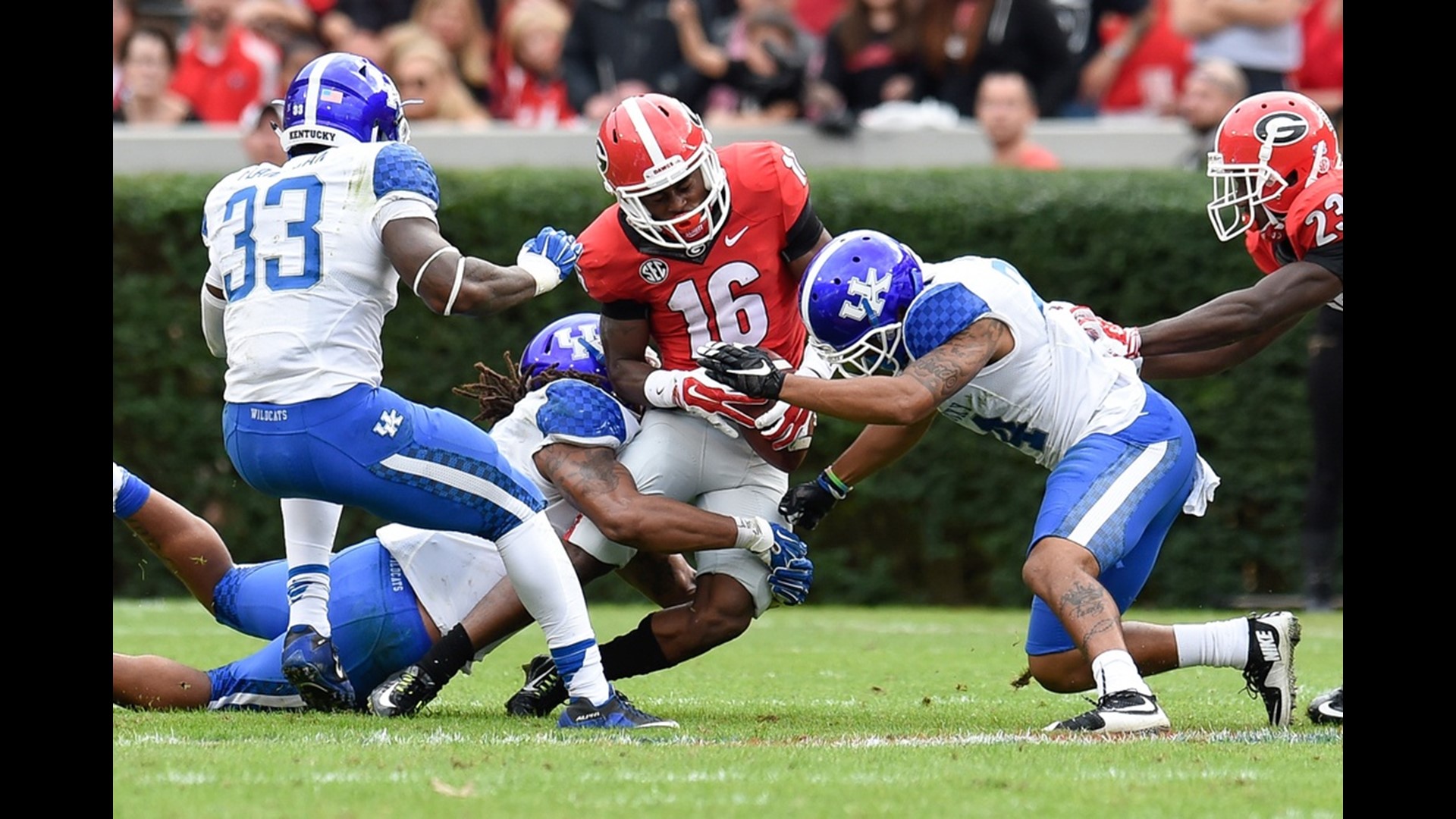 Greyson returns at QB as Georgia runs past Kentucky, 27-3 | 11alive.com