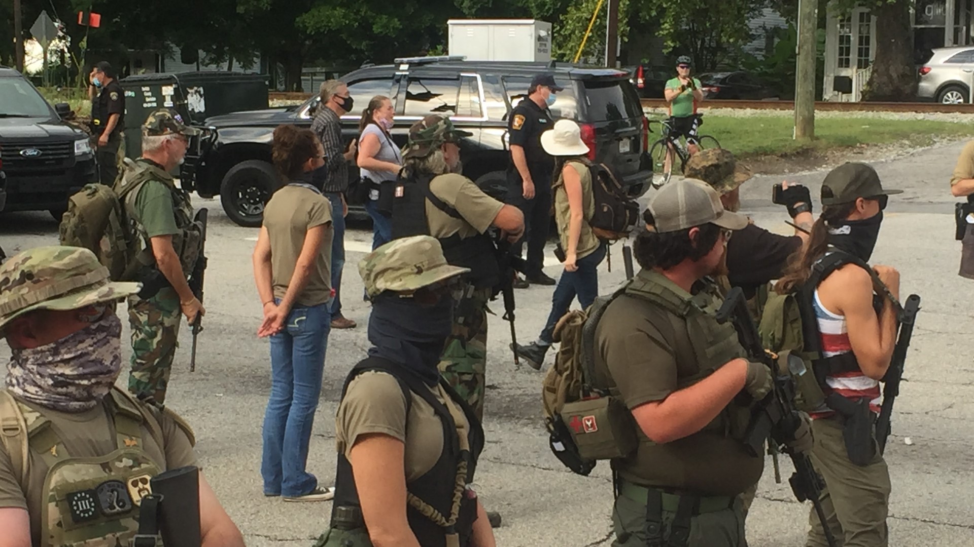 Stone Mountain white nationalist protests counterprotests today ...