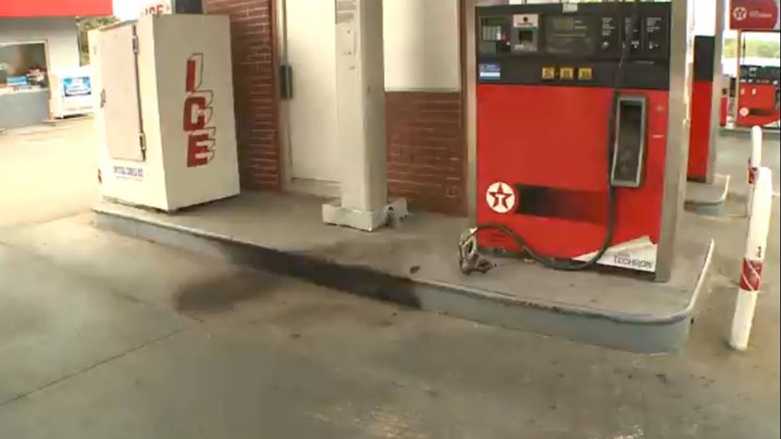 Man severely burned after gas pump fire breaks out | 11alive.com