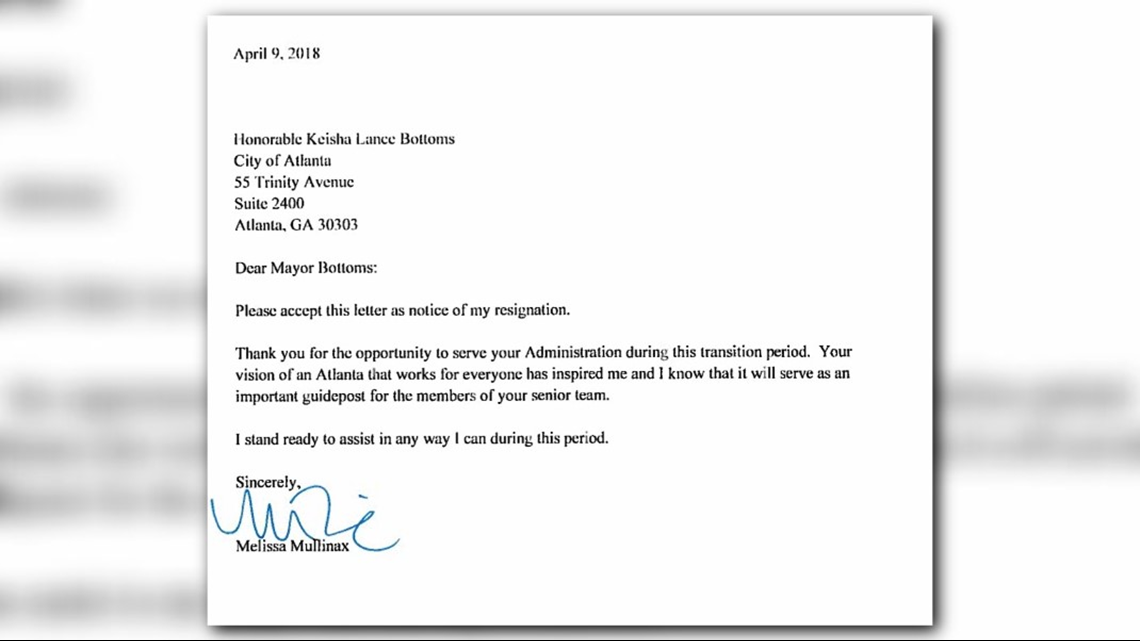 SEE: Resignation letters from Mayor Keisha Lance Bottoms' cabinet ...