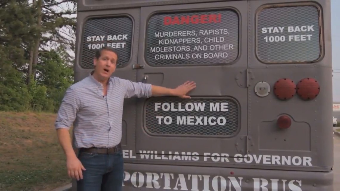 Deportation bus is latest stunt to win votes in Georgia's governor race ...