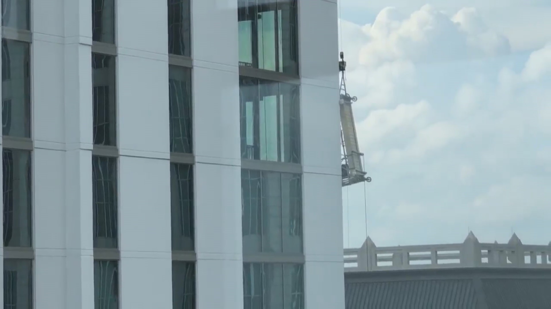 Collapsed window washing platform in Midtown now secured after 2 were ...