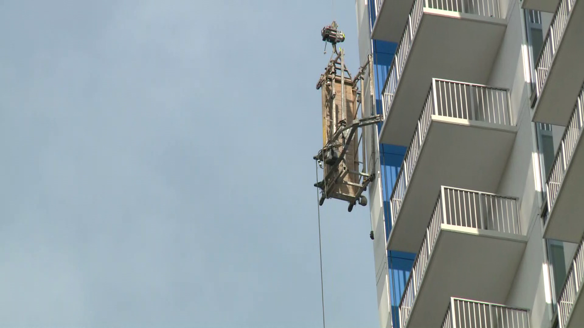 Collapsed window washing platform in Midtown now secured after 2 were ...