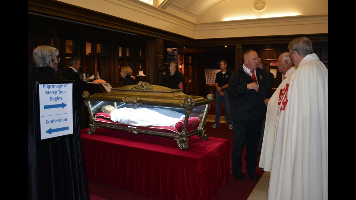 Pope Francis sends remains of youngest saint to Atlanta | 11alive.com