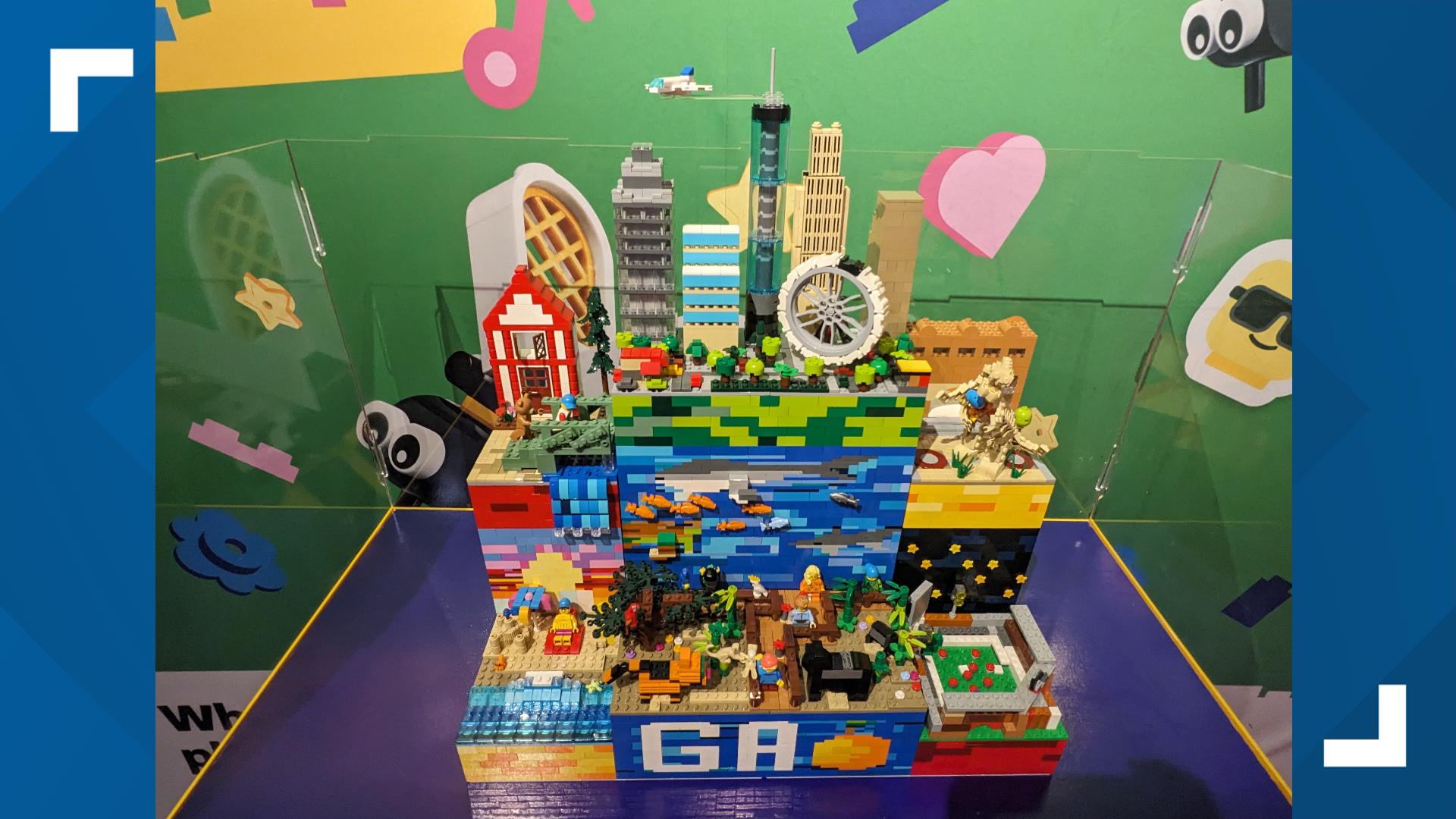 Georgia boy unveils winning LEGO competition design in Atlanta ...