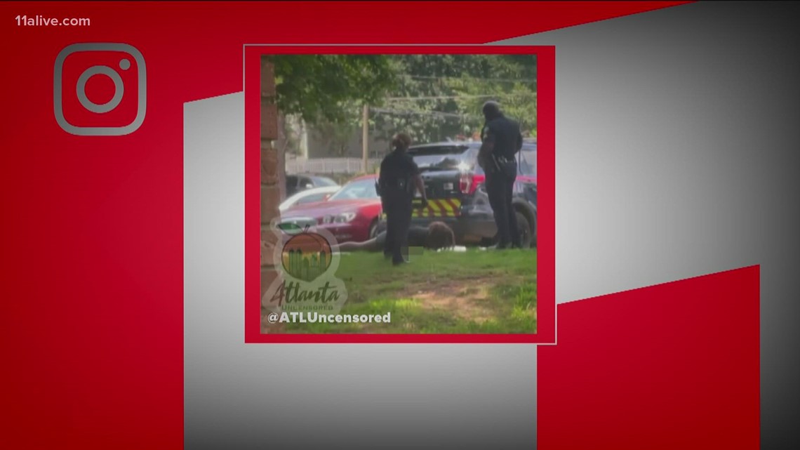 Atlanta police officer fired after viral video shows woman kicked in ...