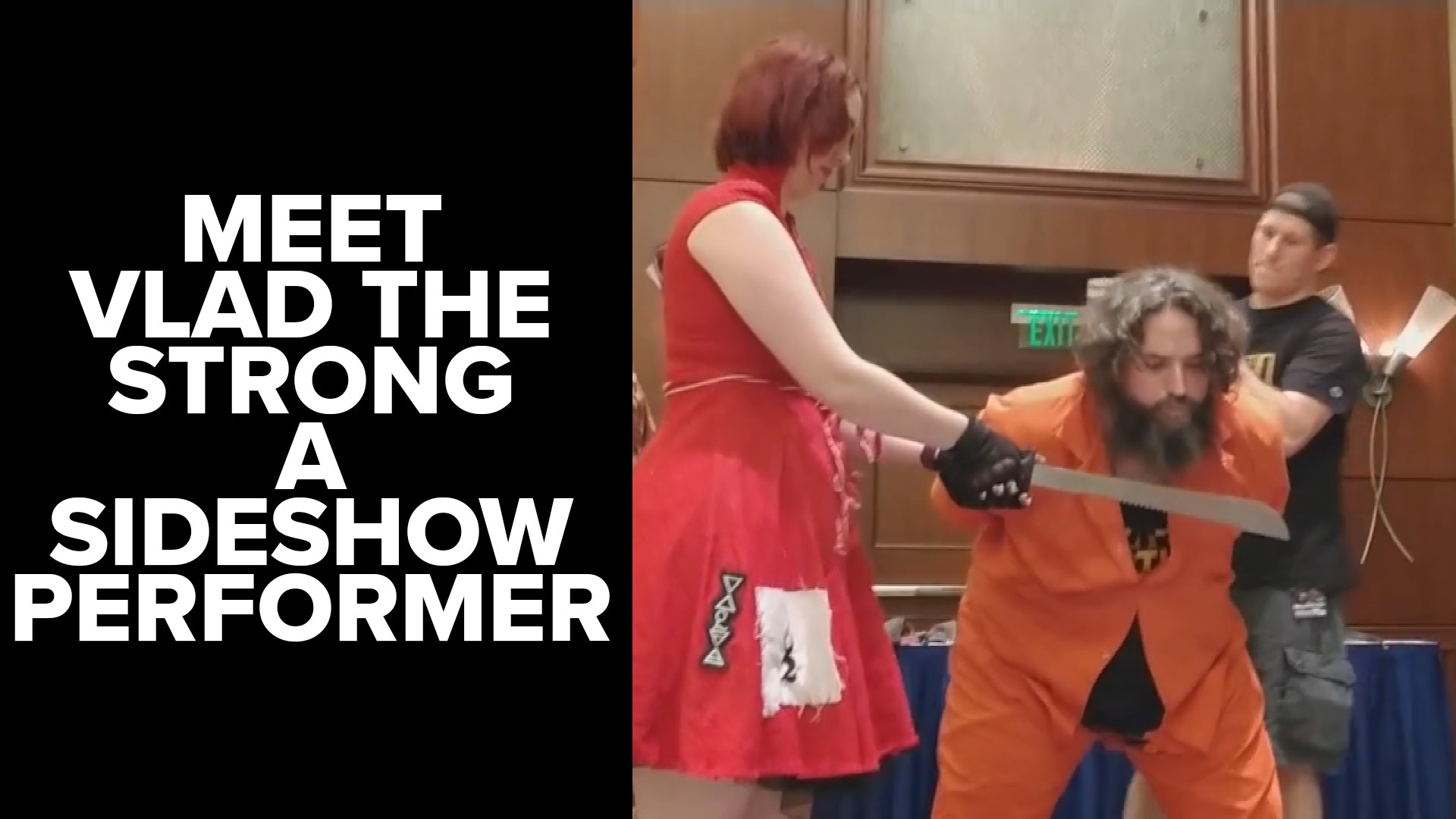 Meet 'Vlad the strong' a real carnival sideshow performer | 11alive.com