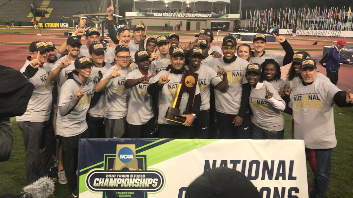 Run to glory: UGA captures men's national title in outdoor track and ...