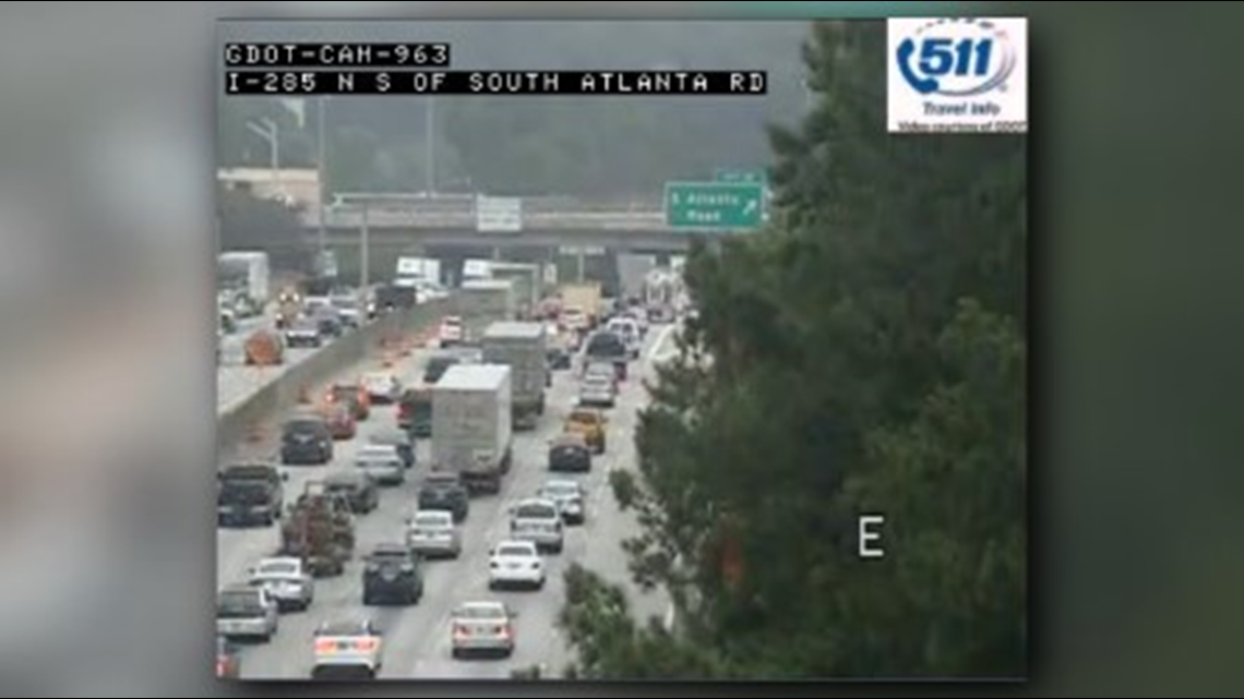 GDOT making lane changes to Atlanta Road at I-285 | 11alive.com