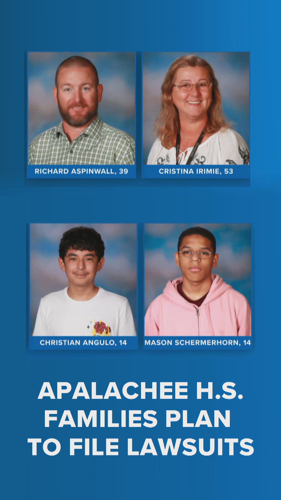 Families of Apalachee High shooting victims plan to file lawsuits ...