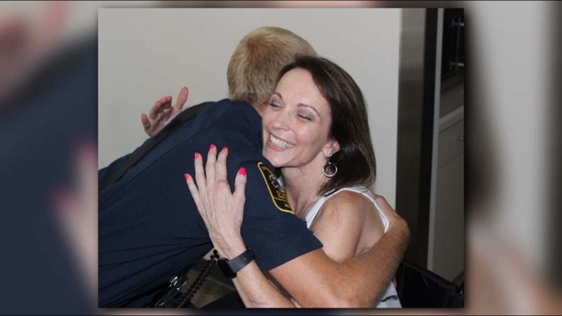 'God stepped in that day' | Woman thanks responders who drove her to ...