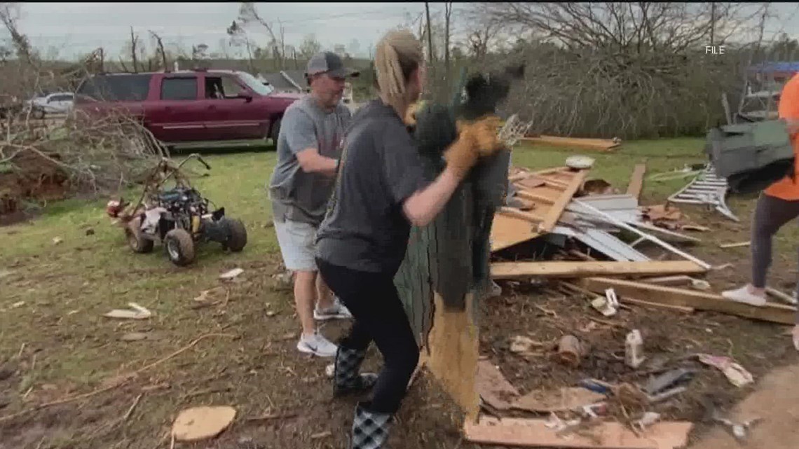 Crews still clearing away damage after tornado touches down in Newnan ...