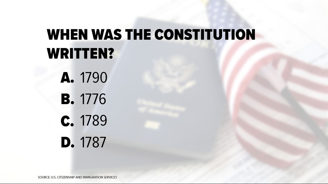 United States Citizenship Test: Would you be able to pass it? | 11alive.com