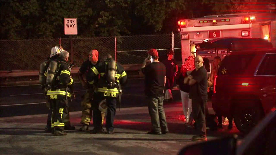 Fire crews respond to fire at plastics facility for the second night in ...