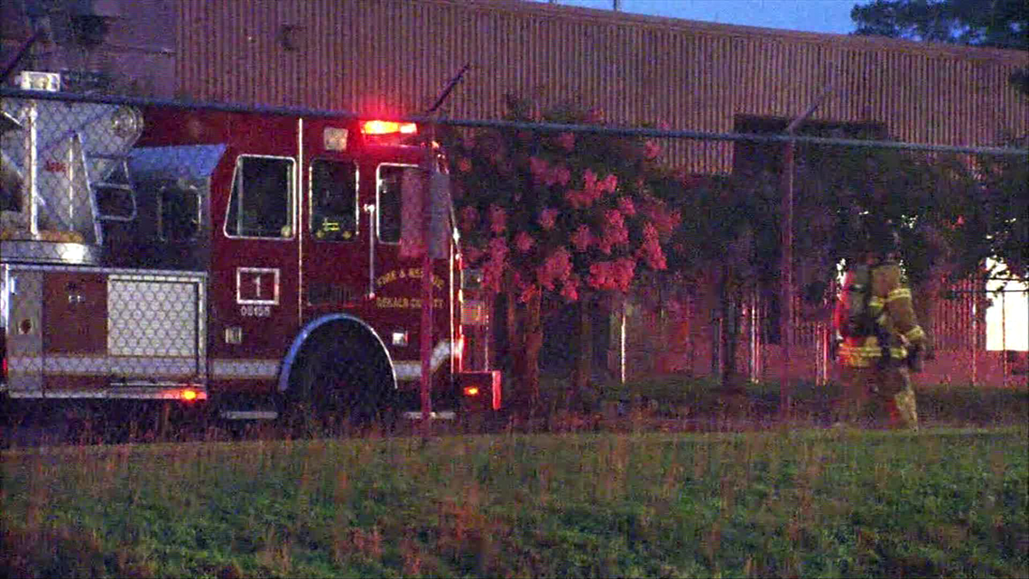 Fire crews respond to fire at plastics facility for the second night in ...