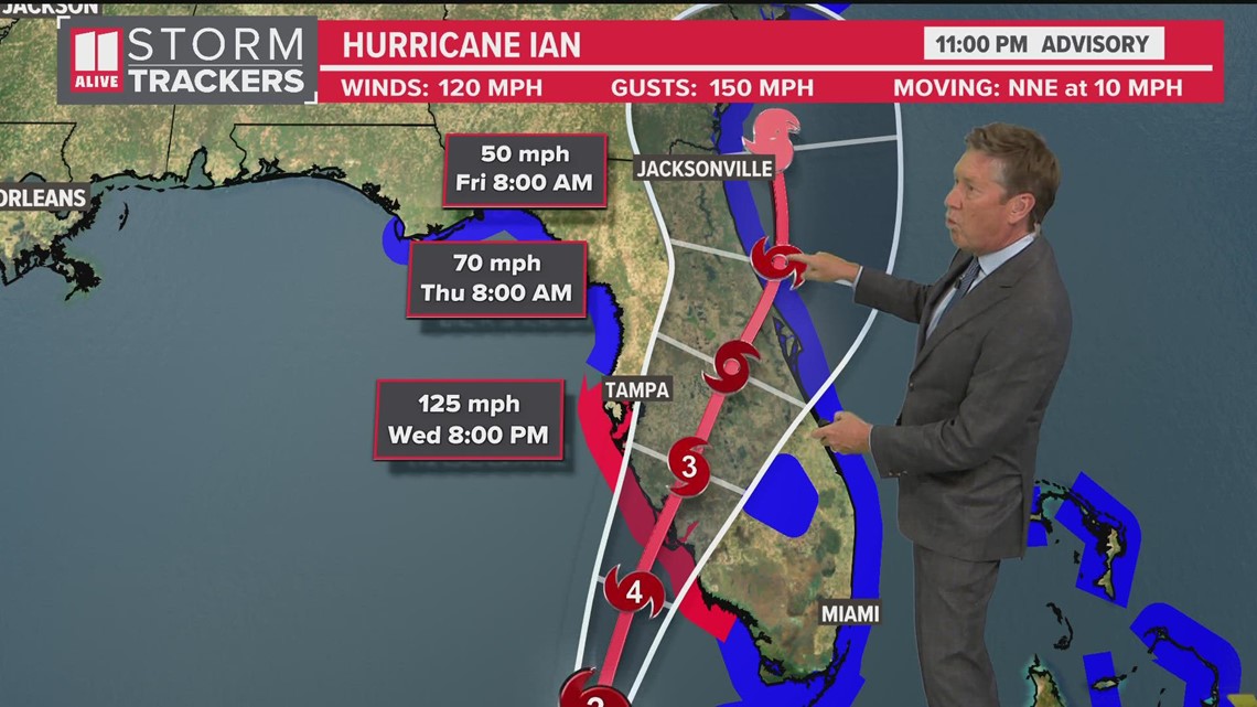 Hurricane Ian Update | Forecast, track and latest models | 11:15 p.m ...