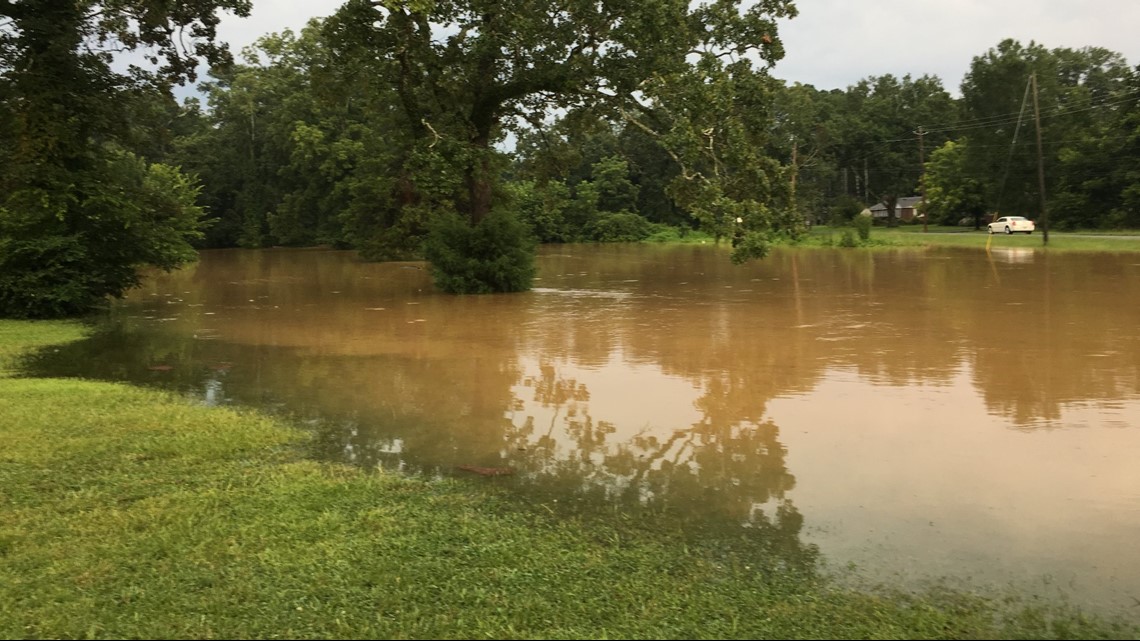 Video shows dramatic flooding in Cedartown from heavy rains | 11alive.com