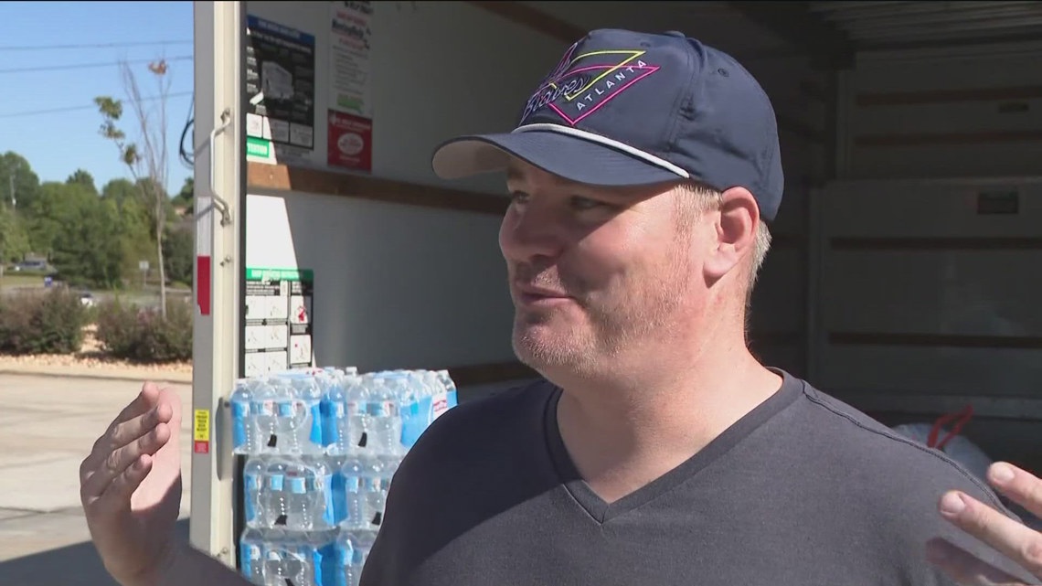 Metro Atlanta man collecting donations for Helene survivors | 11alive.com