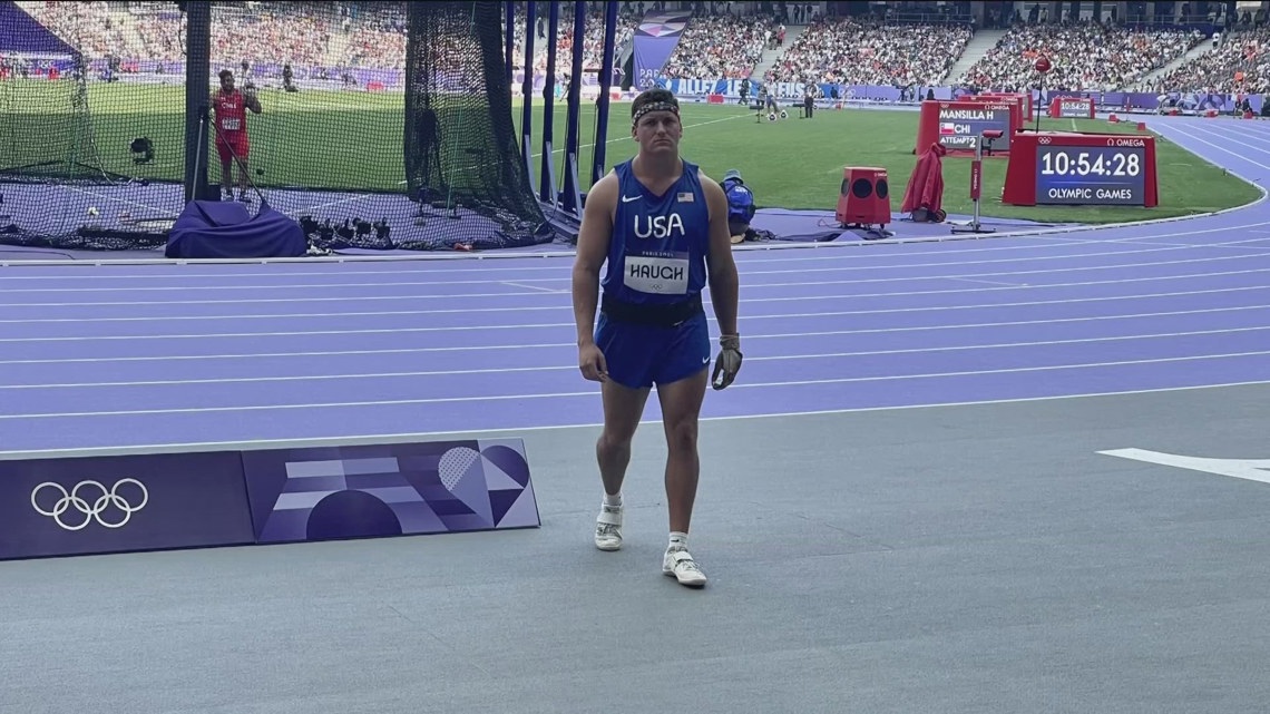 Parents of Georgia Olympian Daniel Haugh speak after hammer throw ...