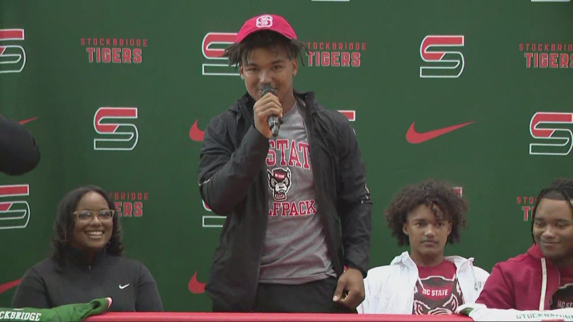 Jayden Duke Scott RB Stockbridge HS Georgia commitment stream | 11alive.com