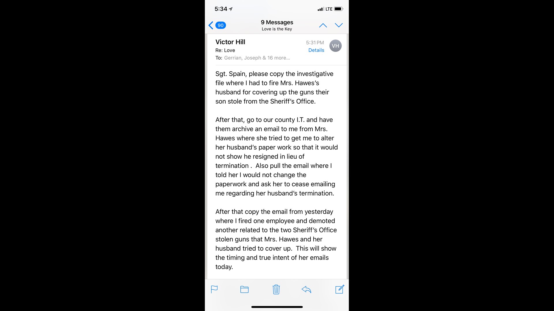 Clayton Co. Sheriff Victor Hill's would-be challenger Robert Hawes ...