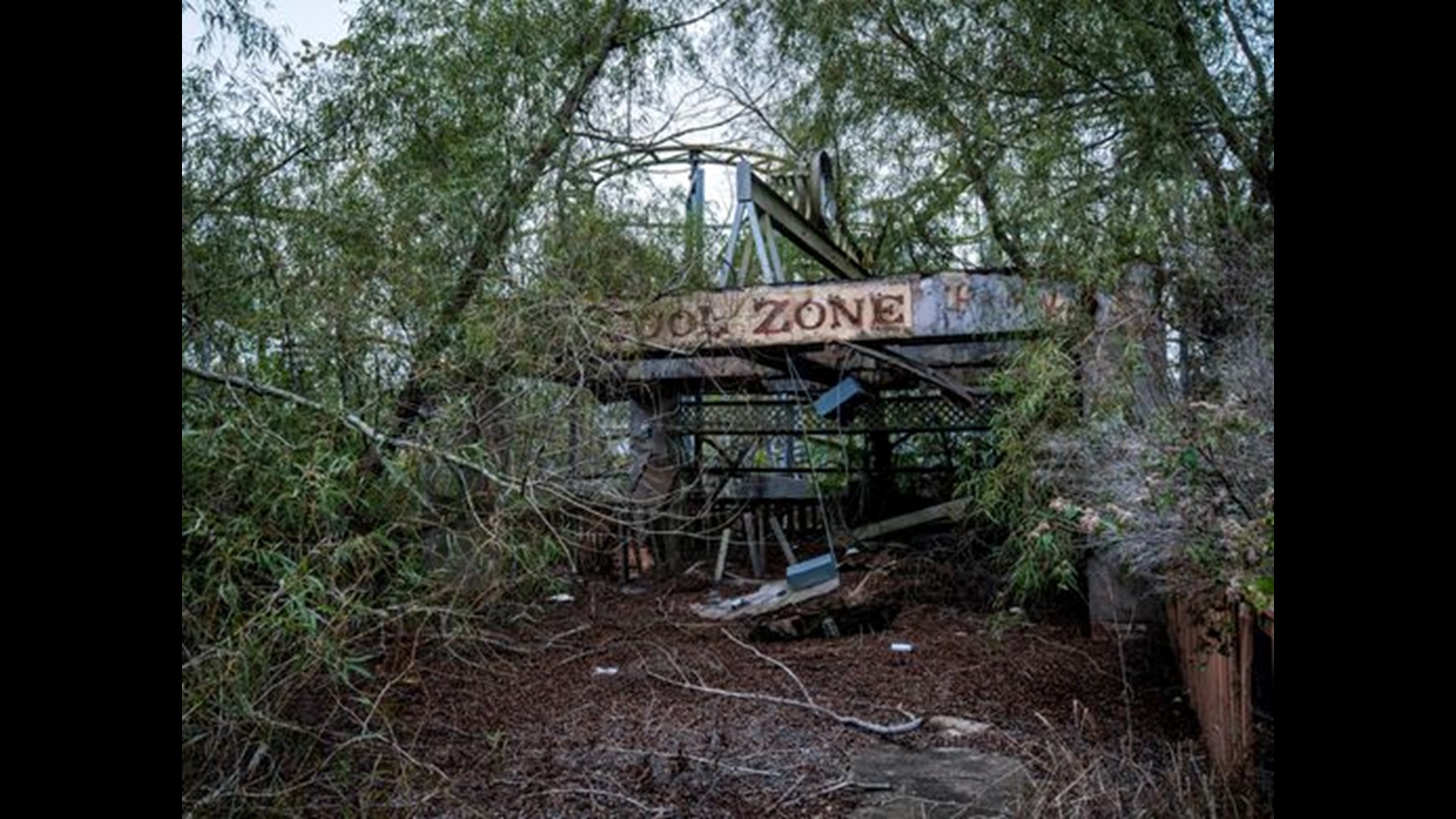 Photos inside the Six Flags devastated by Hurricane Katrina | 11alive.com