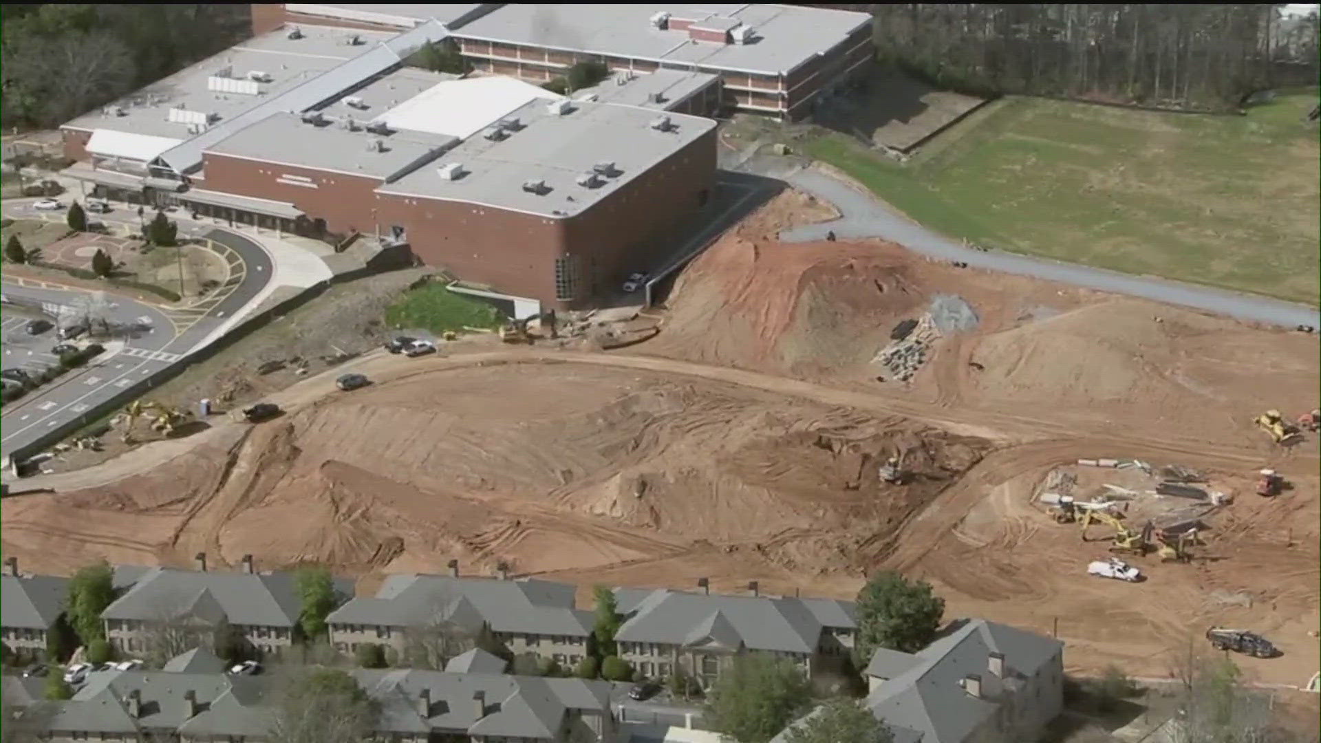 North Springs High gas line rupture | 11alive.com