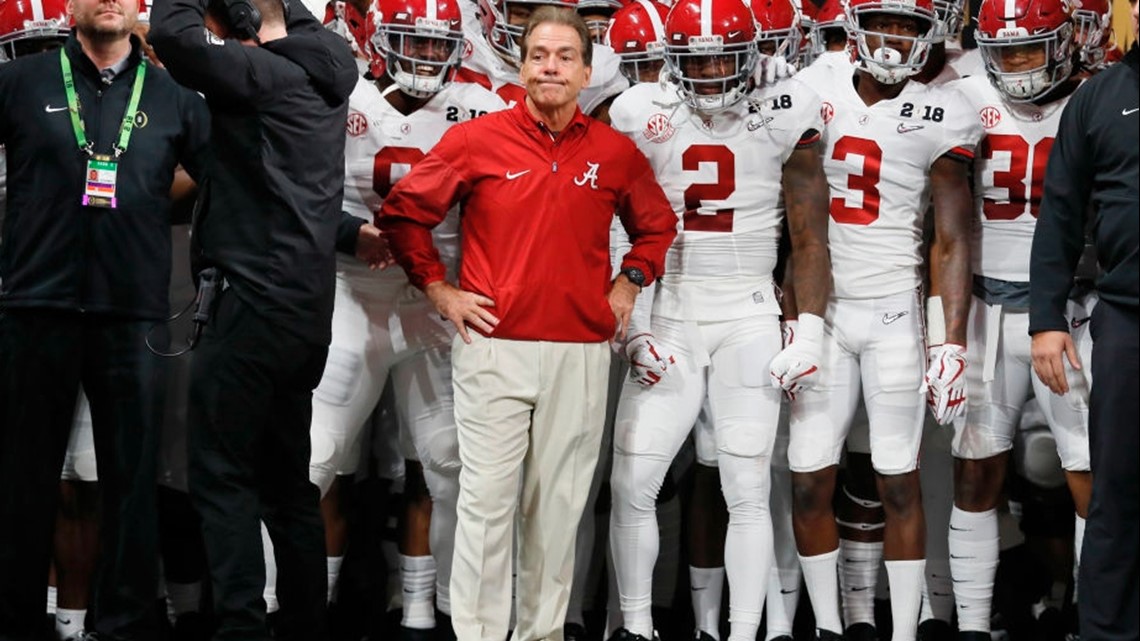 Report: Alabama coach Nick Saban apologizes to ESPN reporter after on ...