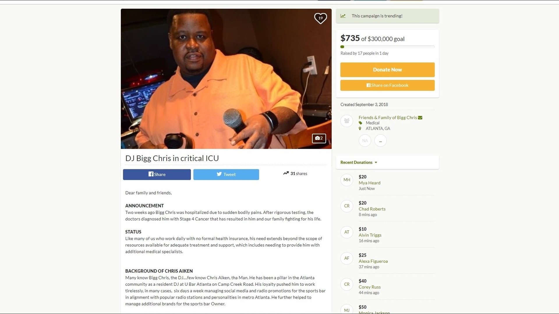 'He's the best DJ we ever had' | Local DJ diagnosed with colon cancer ...