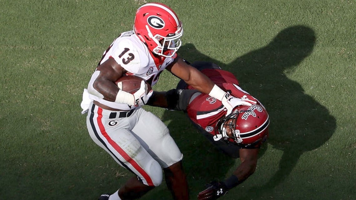 College football: UGA holding strong with elite ranking in media ...