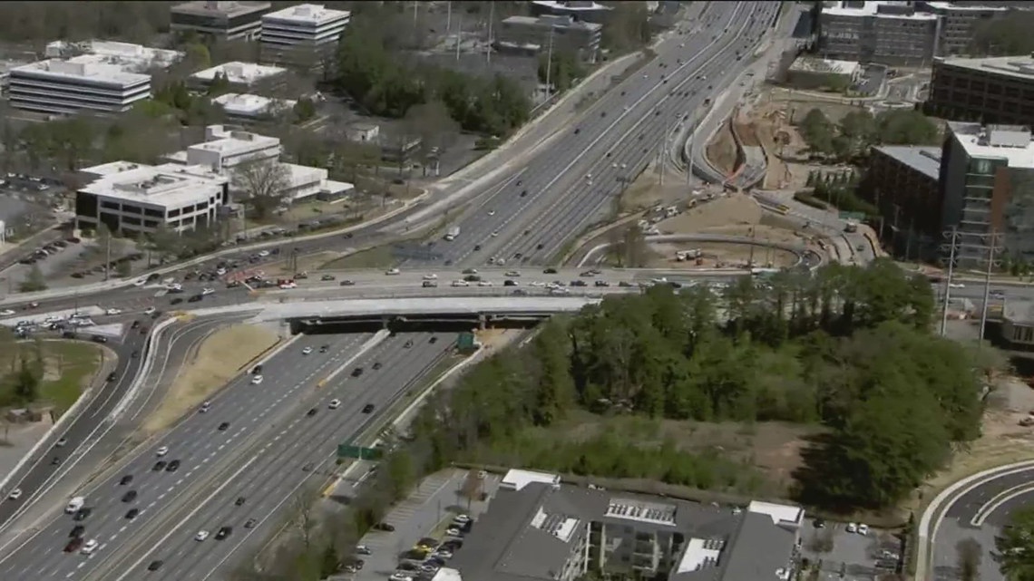 New displaced left turn unveiled on North Druid Hills Road | 11alive.com