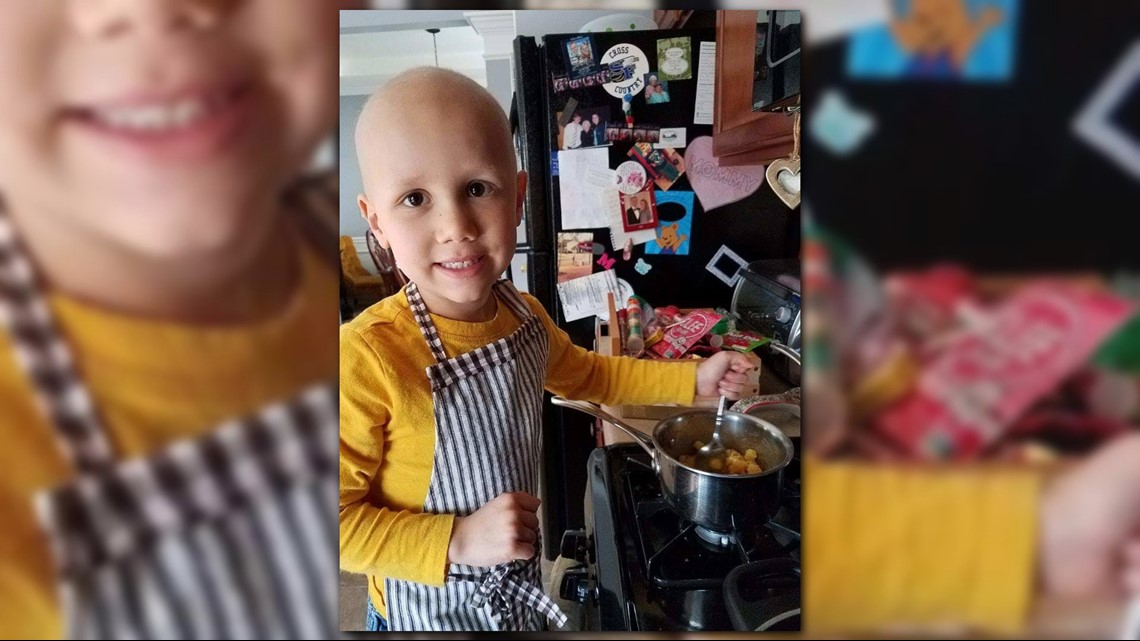 4-year-old cooking through cancer | 11alive.com