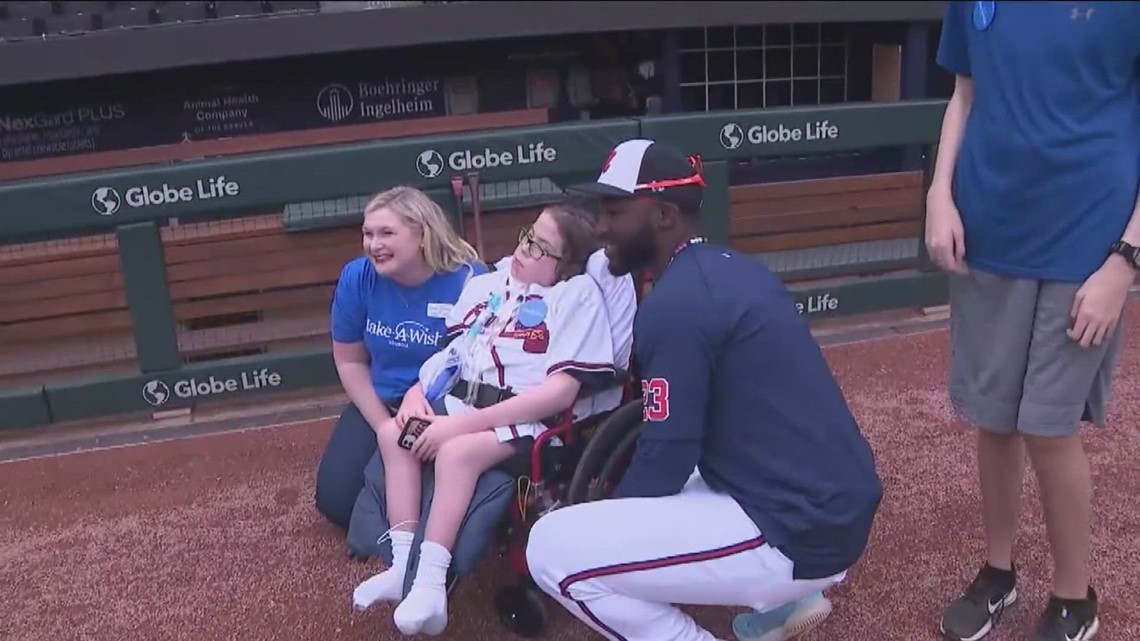 Georgia teen who faces challenges medically spends day with Atlanta ...