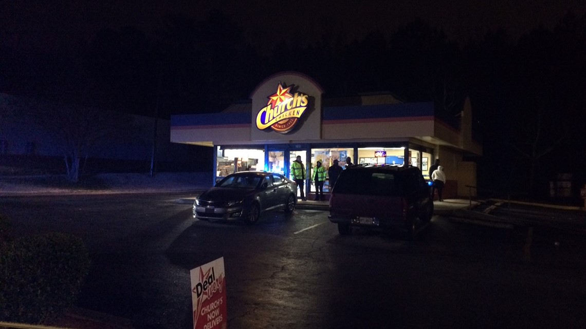 Shootout outside Church's Chicken leaves worker injured | 11alive.com