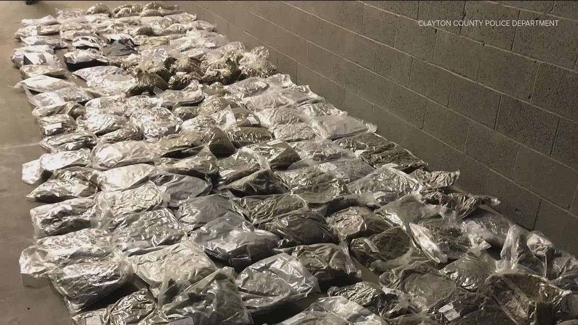Officers find almost 200 pounds of marijuana in Clayton County ...