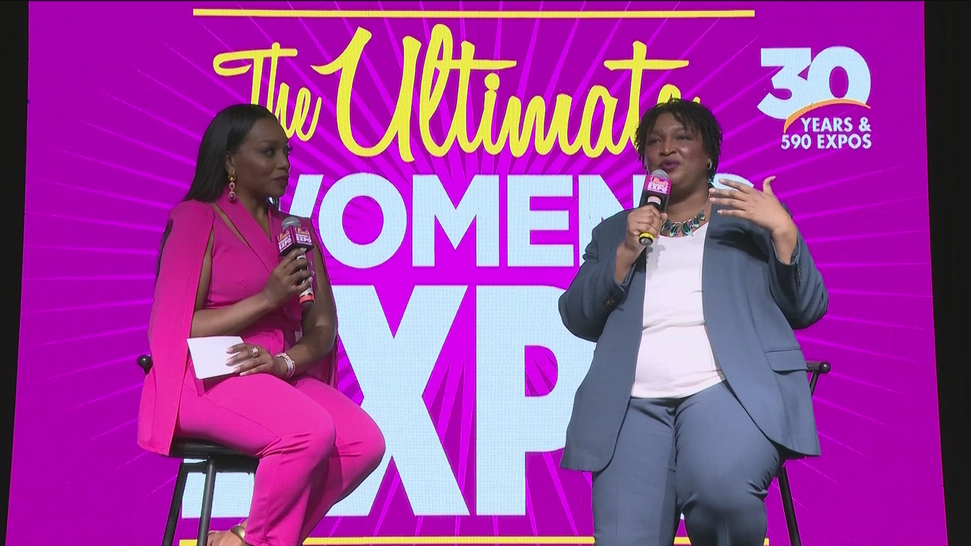 Stacey Abrams keynote speaker at Atlanta's Ultimate Women's Expo ...