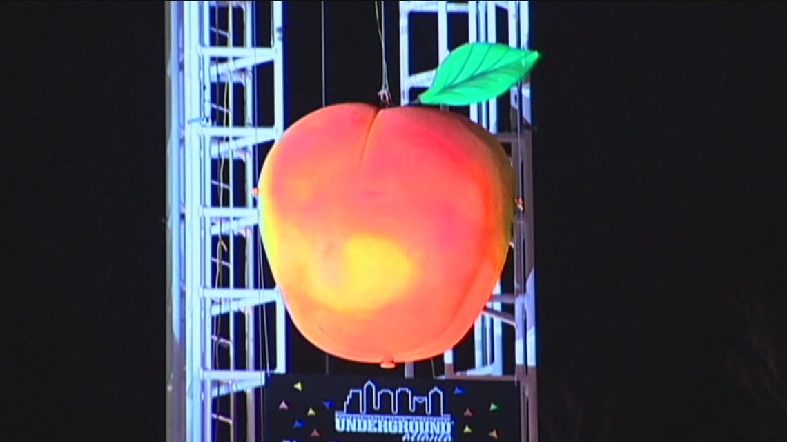 Peach Drop returns in Atlanta | 11alive.com